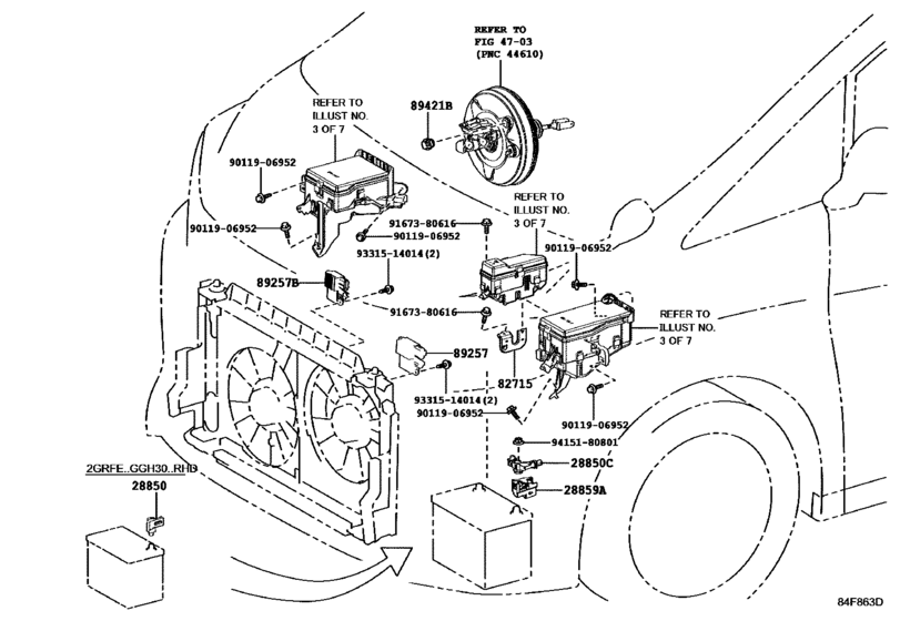 Switch & Relay & Computer for 2015 - 2018 Toyota ALPHARD/ VELLFIRE ...