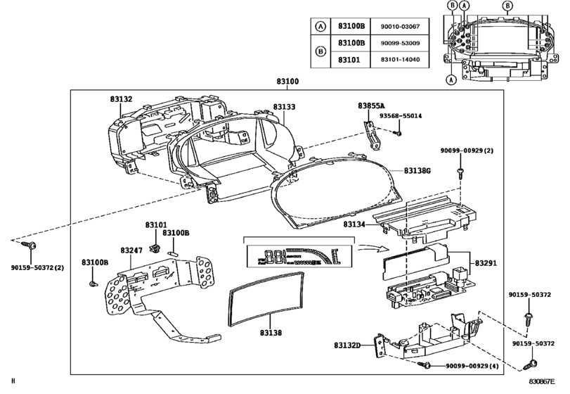 Meter for 2002 - 2007 Toyota VIOS NCP42 | General sales region ...