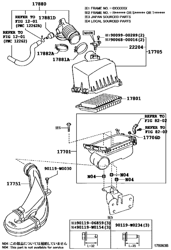 Air Cleaner for 2016 - 2018 Toyota COROLLA NRE180 | General sales ...