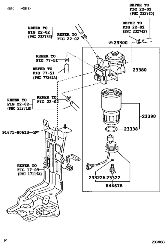 Fuel Filter for 2005 - 2010 Toyota RAV4/VANGUARD ALA30 | Europe sales ...