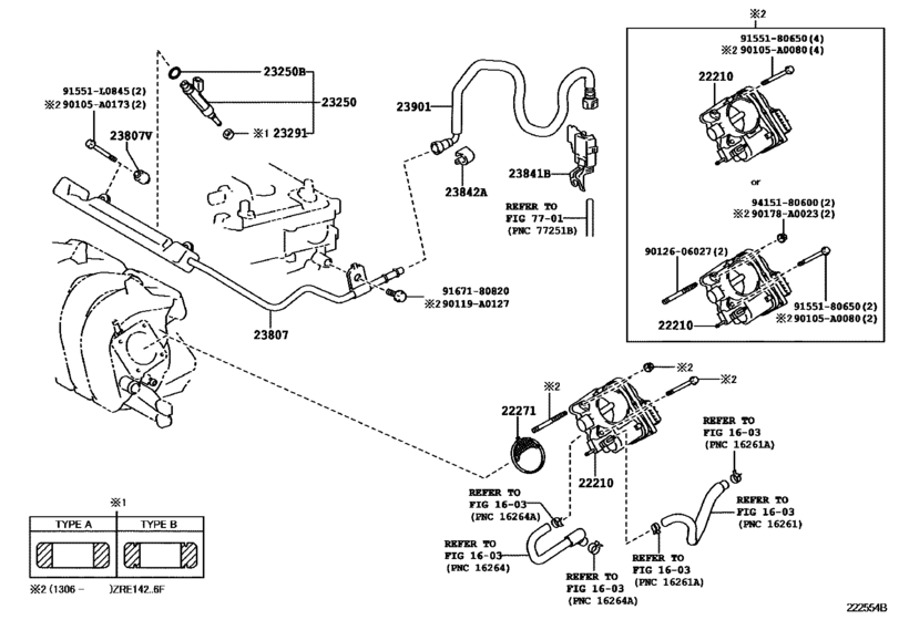 Fuel Injection System for 2010 - 2013 Toyota COROLLA ZRE141 | General ...