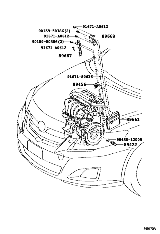 Electronic Fuel Injection System for 2007 - 2010 Toyota COROLLA ZZE142 ...