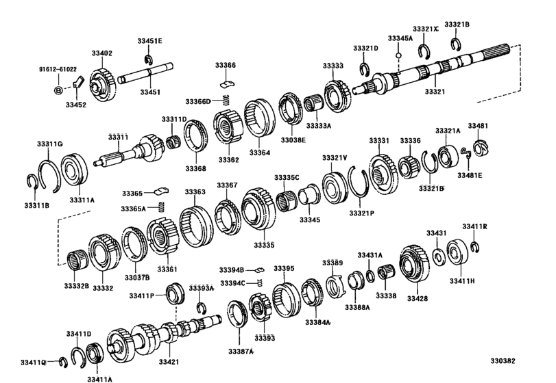 Transmission Gear (Mtm) for 2001 - 2005 Toyota LEXUS IS JCE10 | U.S.A ...