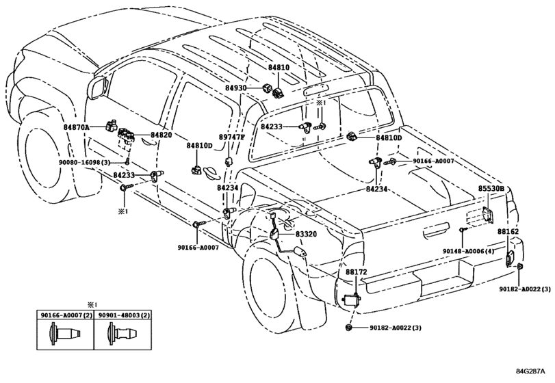 Switch & Relay & Computer for 2015 - 2017 Toyota TACOMA GRN305 | U.S.A ...
