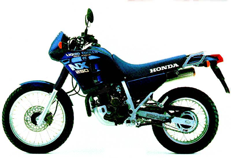 Honda NX250 Motorcycle OEM Parts | 2187